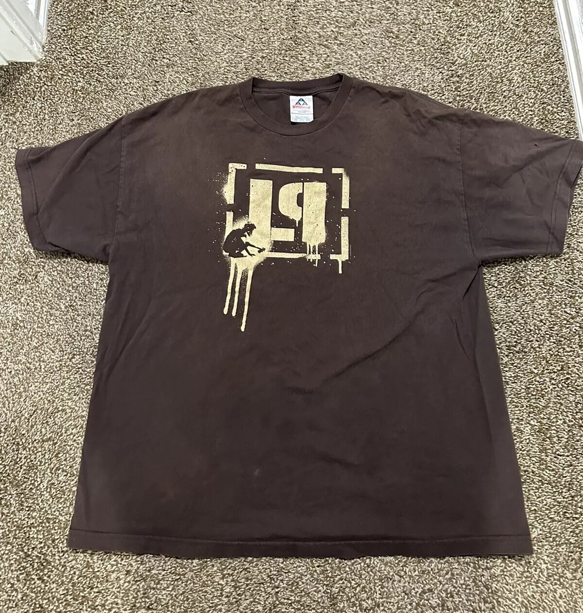 Rare Vtg 2003 Linkin Park Meteora Summer Tour N. America Tee Band 2XL ...