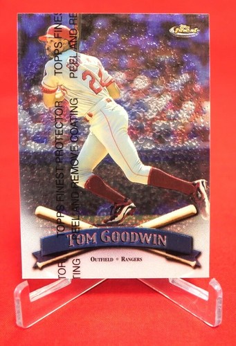 Tom Goodwin W Coating 1998 TOPPS Finest Baseball Card #8 Mint | eBay