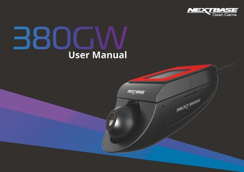 NEXTBASE 380GW DASH CAMERA PRINTED INSTRUCTION MANUAL USER GUIDE A4 ...