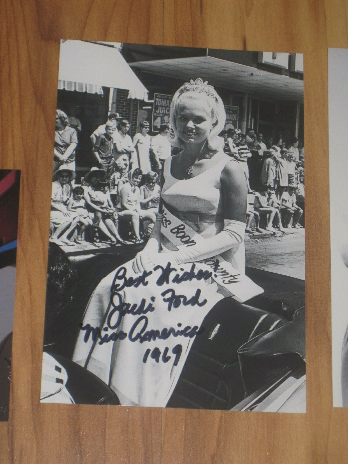 1969 Miss America JUDI FORD Signed 4x6 Photo AUTOGRAPH | eBay