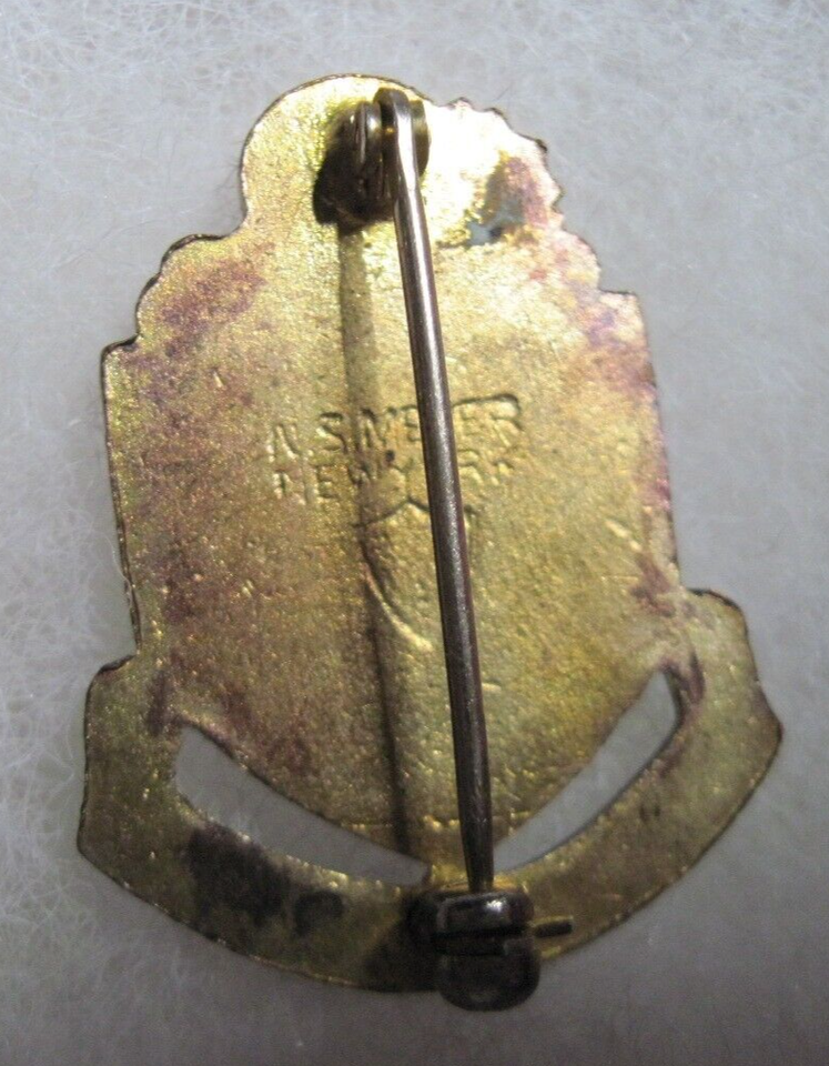 Army crest DI DUI PB pinback ww2 3RD QUARTERMASTER BATTALION Regiment ...