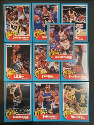 1990-91 Fleer ROOKIE SENSATIONS Basketball * YOU PICK * NM-MINT - FREE ...
