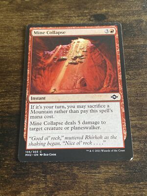 Magic the Gathering MTG Mine Collapse (135) Modern Horizons 2 D1025* | eBay