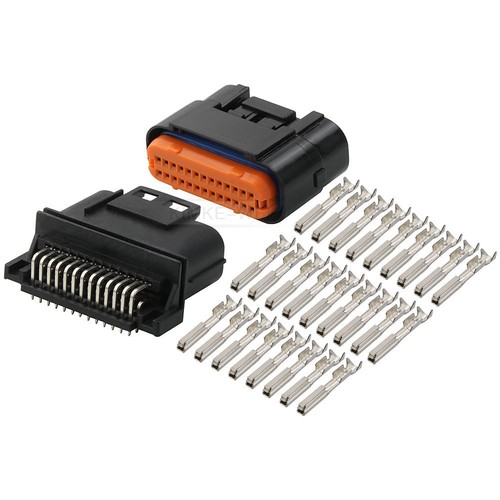 26 Pin/Way JAE MX23A Series ECU Male Female Sealed Waterproof Connector ...