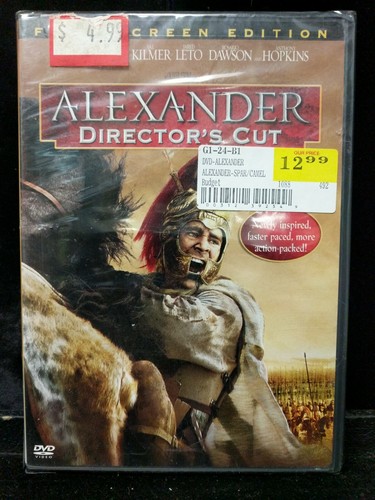 New Sealed Alexander DVD 2005 Theatrical Edition Directors Cut ...