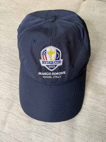 Ryder Cup 2023 Navy Blue Abacus Golf Cap Marco Simone Rome, Italy ...