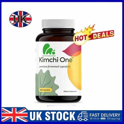 Kimchi Powder Capsules, Probiotics, Enzymes Supplements | UK | Fast ...