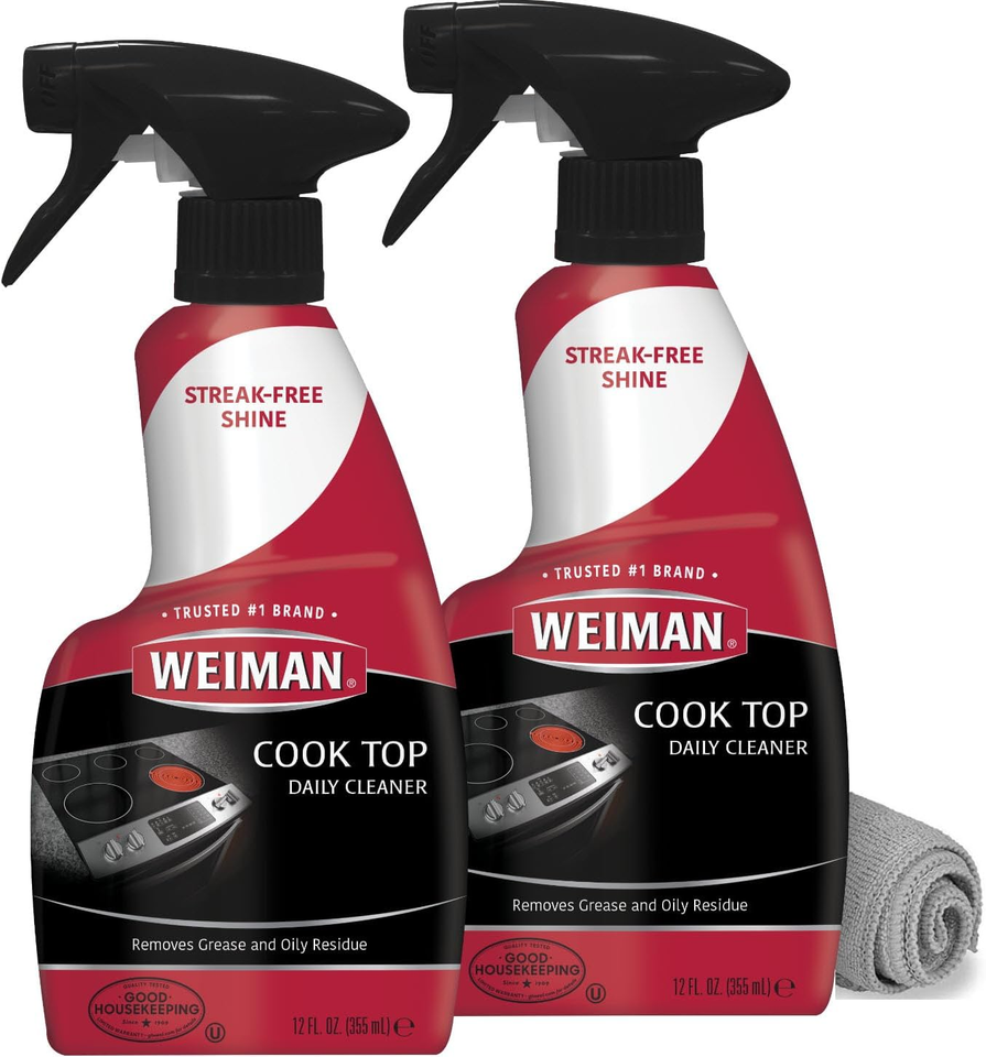 Glass Cooktop Cleaner & Polish for Daily Use on Ceramic, Induction ...