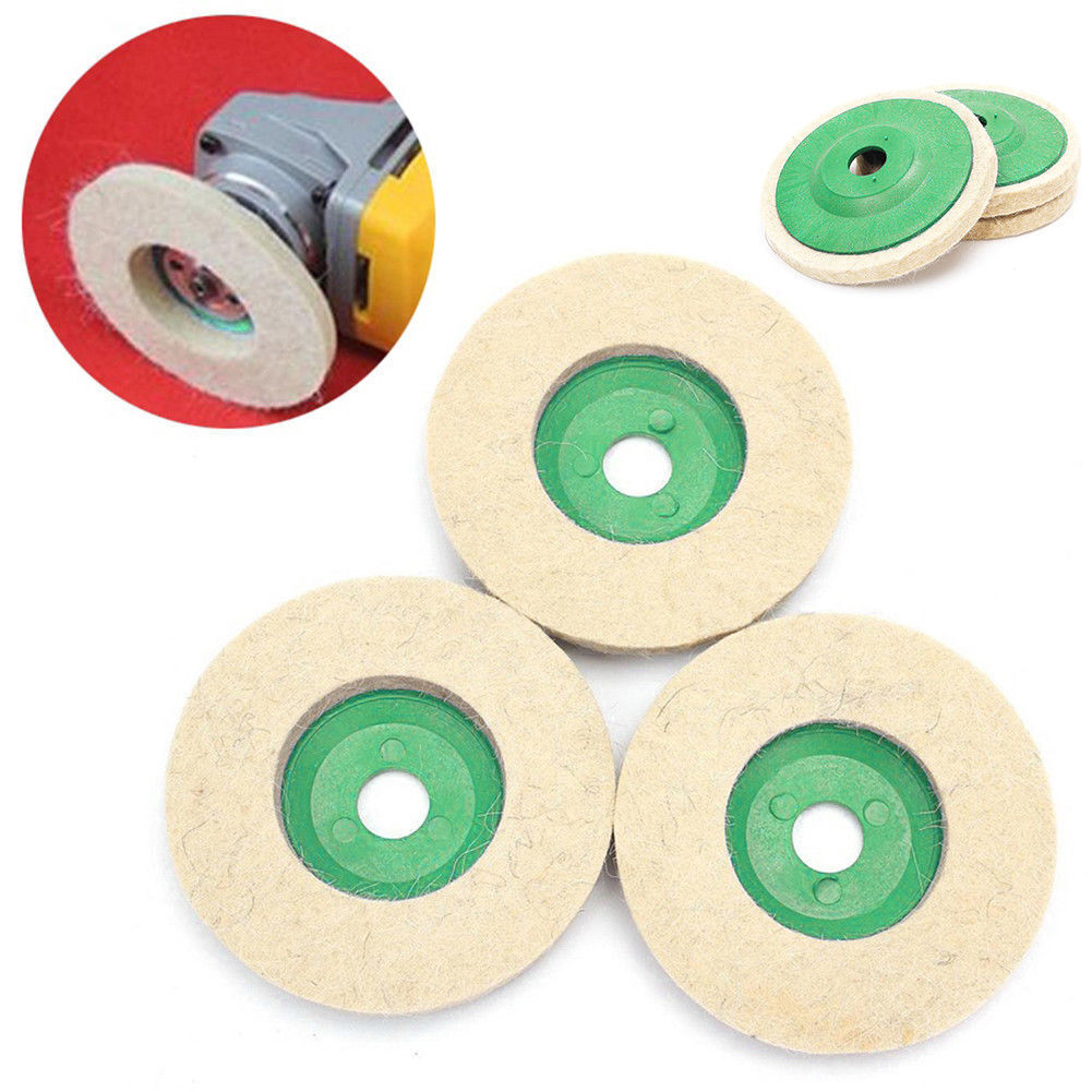 Wool Felt Polishing Pad Buffing Grinding Pad Buffer Disc For Angle ...