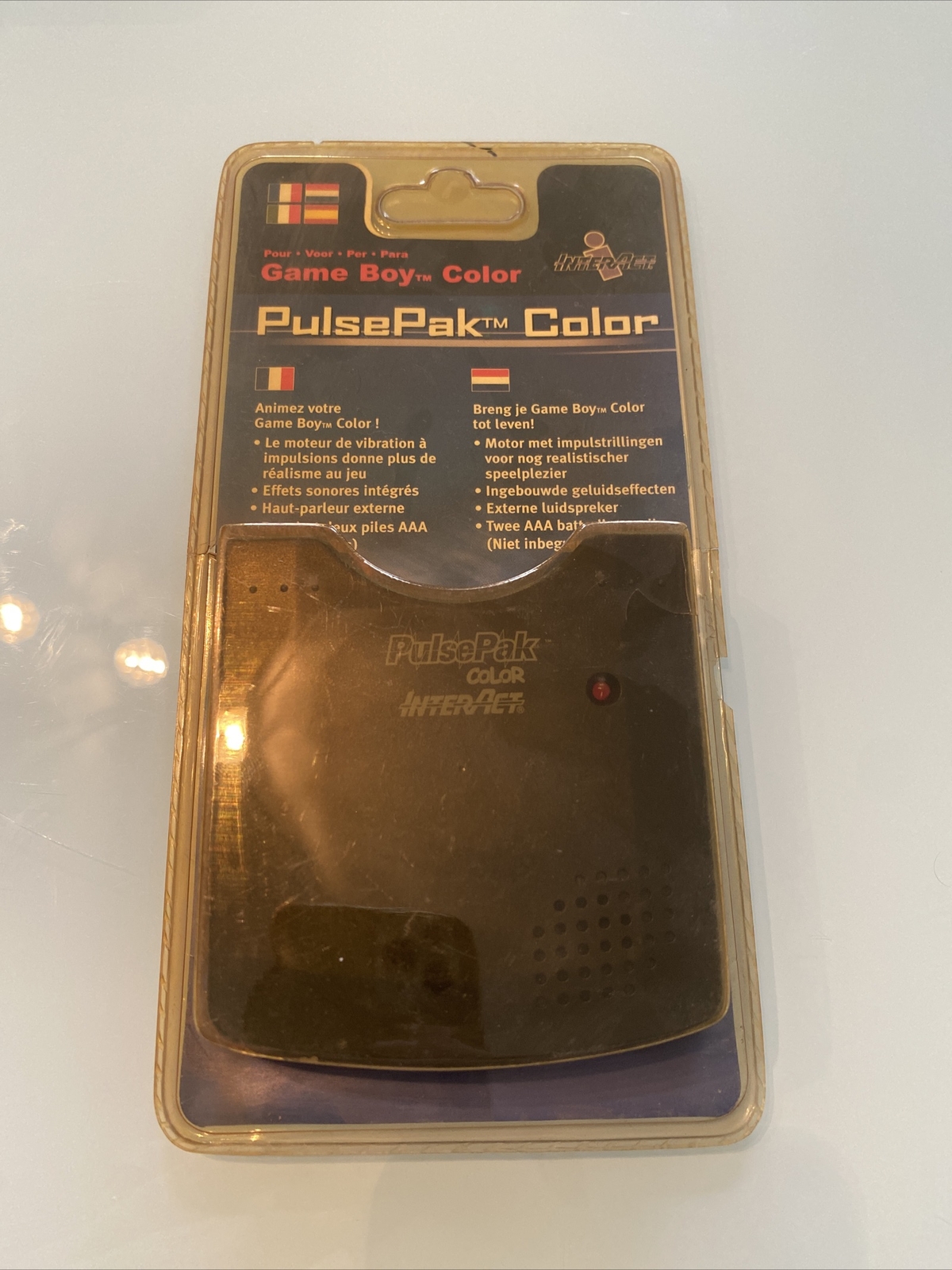 Lot 6 Nintendo Game Boy Color Pulse Pack Rumble Vibration New Blister ...
