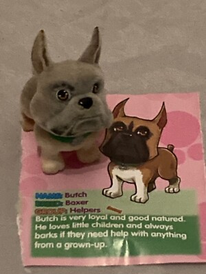 Collectable Vintage RARE MEG 1990's Puppy in my Pocket Butch the Boxer ...
