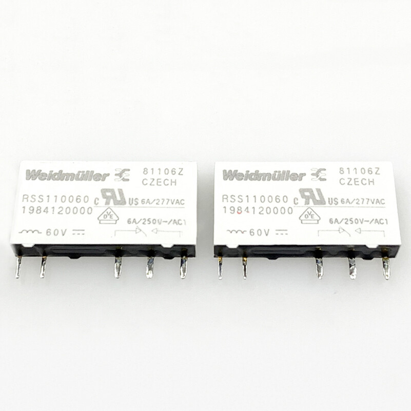 100Pcs Weidmuller RSS113024 24VDC Power Relay 5Pins New | eBay