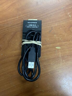 Monoprice USB 2.0 to DVI Display Adapter Works W/ CRT, LCD, & Projector ...