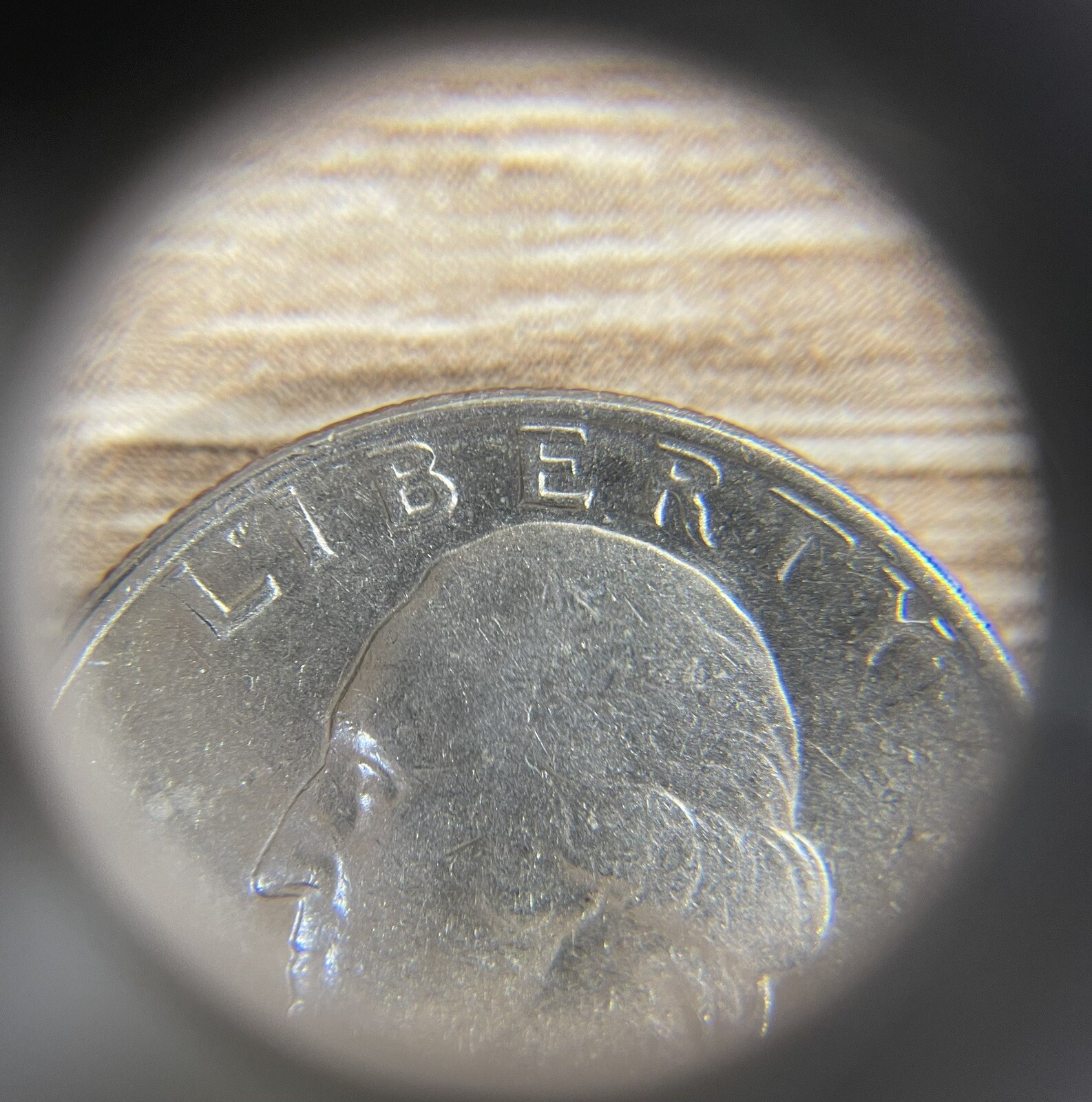 1980 ERROR QUARTER DOLLAR P FILLED MINT MARK COIN - RARE ERROR COIN ...