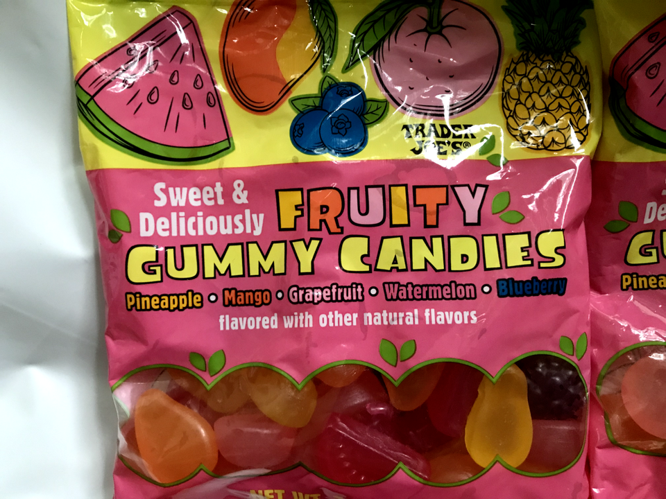 2 Pack Trader Joe’s Fruity Gummy Candy 7oz Vegetarian NEW | eBay