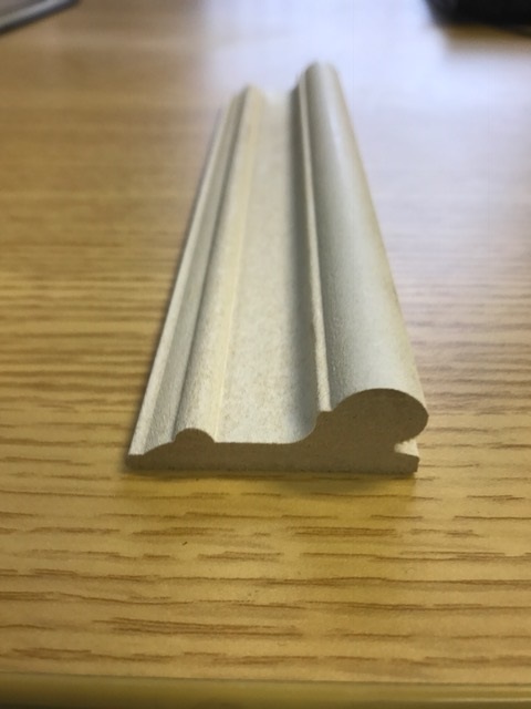 Picture Rail White Primed MDF 44 x 18 x 5400mm | eBay UK