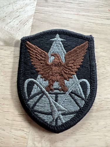Military Patch Badge Army 1st Space Brigade ACU Hook Loop Back Variant ...