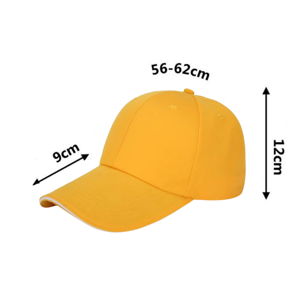 Cotton Cap Baseball Caps Hat Adjustable Polo Style Washed Plain Solid ...