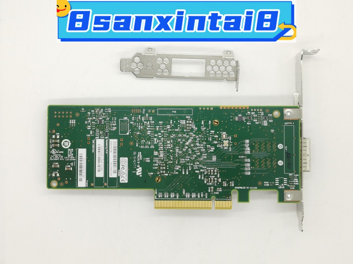 LSI 9300-8e SAS HBA Card – 12Gb/s, 8 External Ports, For JBOD/HDD 12Gb ...
