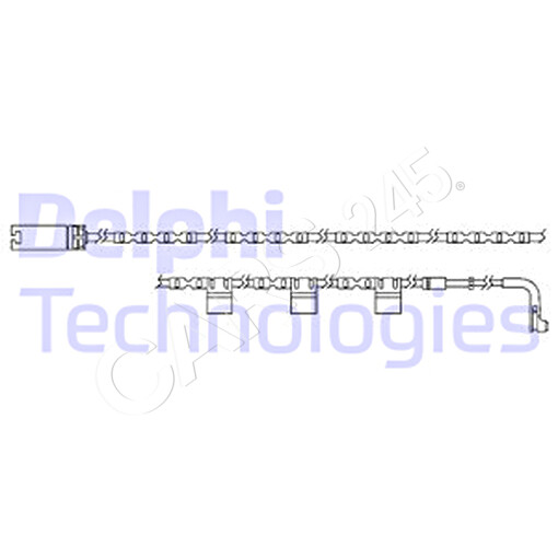 DELPHI Brake Pad Wear Warning Contact Set For MINI Clubman R50 R53 ...