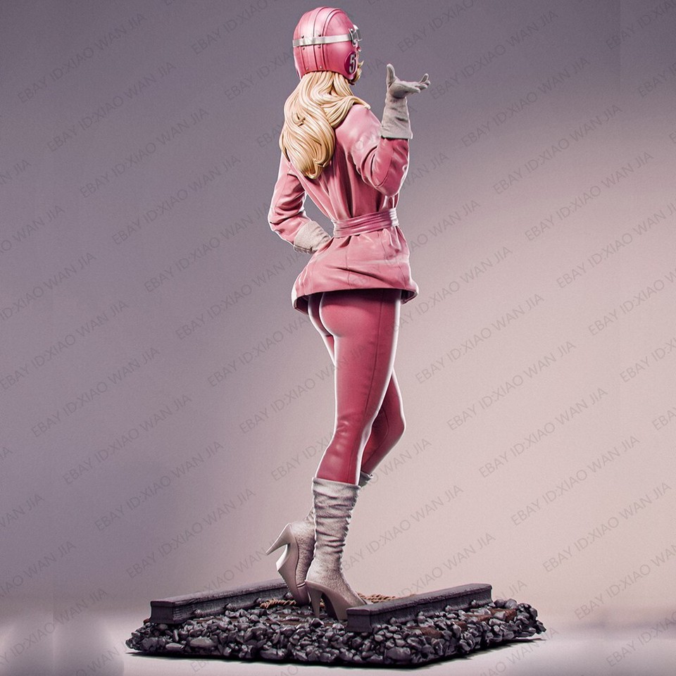 1/12 Resin Figure Penelope Pitstop Railway Girl Model Kit Unassembled ...