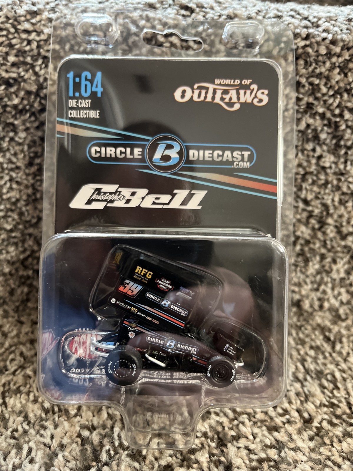 1:64 2022 ACME SPRINT CAR #39 Christopher Bell Swindell Speedlab NEW ...
