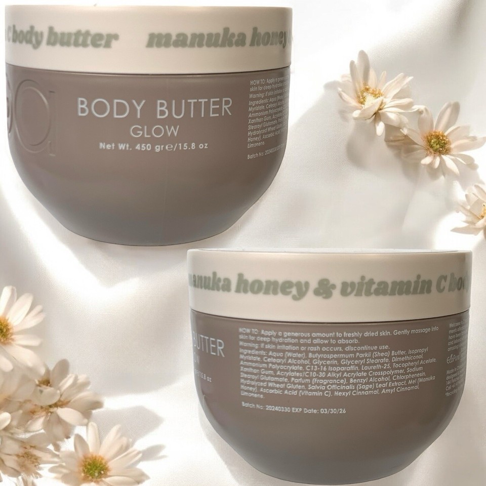 Ciroa Manuka Honey & Vitamin C GLOW BODY BUTTER ECOPURE 15.8 oz NEW! | eBay