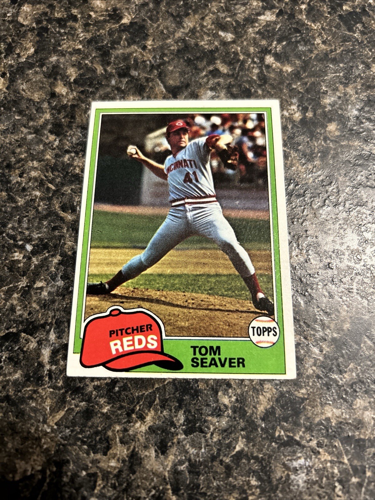 1981 Topps Tom Seaver Cincinnati Reds Baseball Card #220 NM 0033 | eBay