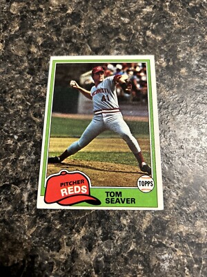 1981 Topps Tom Seaver Cincinnati Reds Baseball Card #220 NM 0033 | eBay