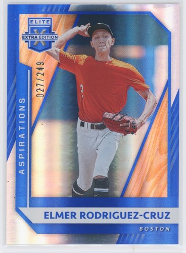 ELMER RODRIGUEZ-CRUZ 2021 ELITE EXTRA EDITION ASPIRATIONS #27/249 | eBay