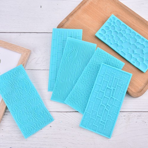 6PCS Rectangle Ceramic Emboss Stamp Tools Pottery Texture Sculpture ...