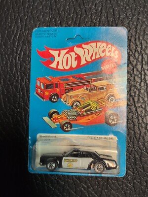 Vintage Blue Card Hot Wheels No 2019 Sheriff Patrol Original Unopened ...