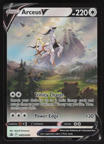 Arceus V NM SWSH204 SWSH: Sword & Shield Promo Cards Pokemon Card | eBay