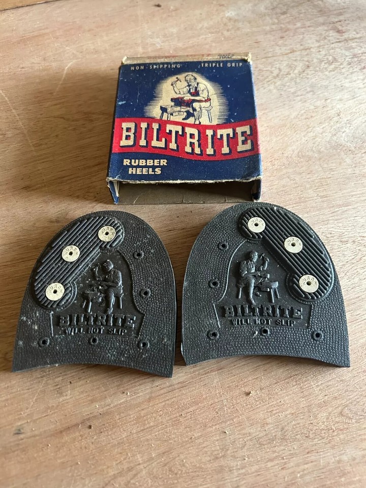 Rubber Heels Junk Drawer Lot Cat's Paw O'Sullivans BiltRite UNUSABLE ...