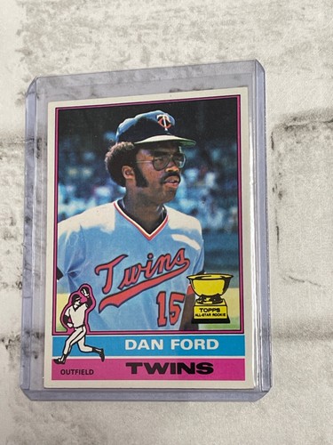 Topps 1976 #313 Dan Ford NM-MT OR BETTER MLB Baseball Rookie RC Vintage ...