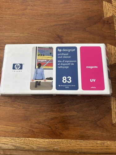 HP 83 UV Magenta Printhead And Cleaner C4962a Designjet 5000 Sealed | eBay