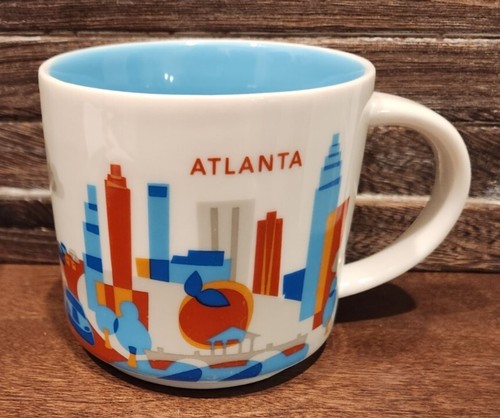 Starbucks Atlanta You Are Here Series Coffee Mug Cup 14oz 2017 | eBay