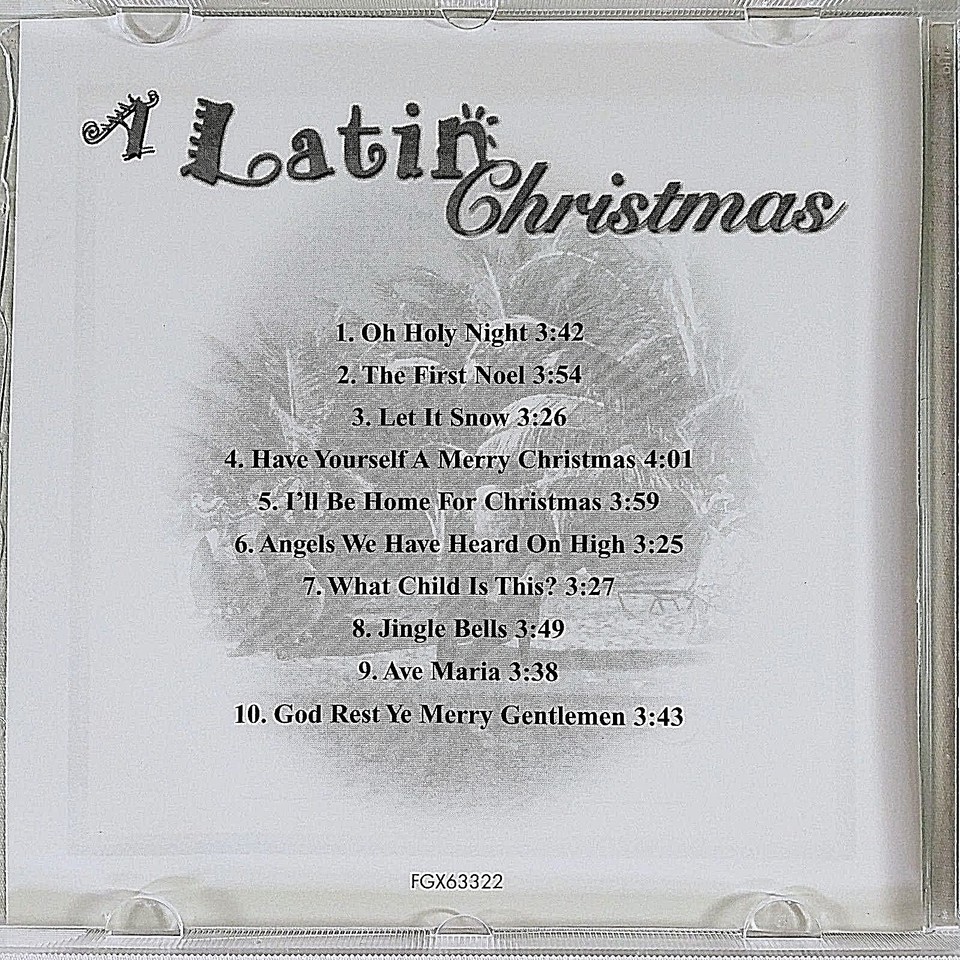 A Latin Christmas Forever Gold Music CD 1999 Christmas Holiday ...