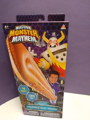NickToons Massive Monster Mayhem Inflatable Bash Weapon Sword 4ft Long ...