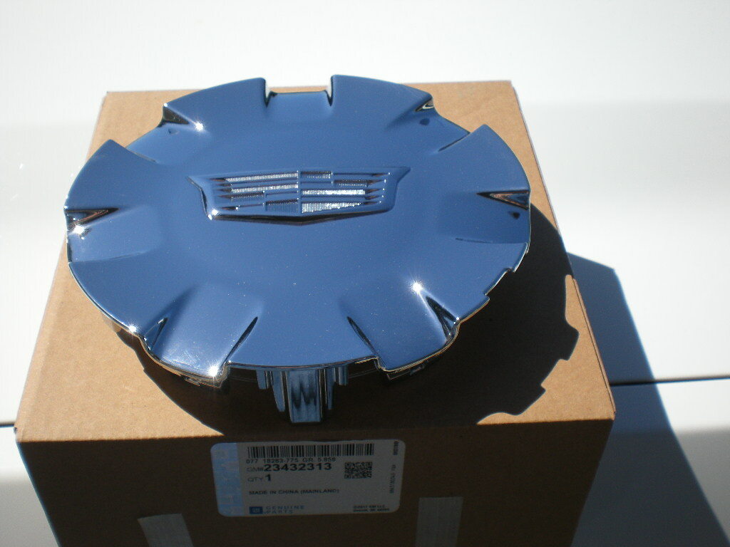 NEW 2015 - 2019 Cadillac Escalade Chrome OEM Center Cap P/N 23432313 | eBay