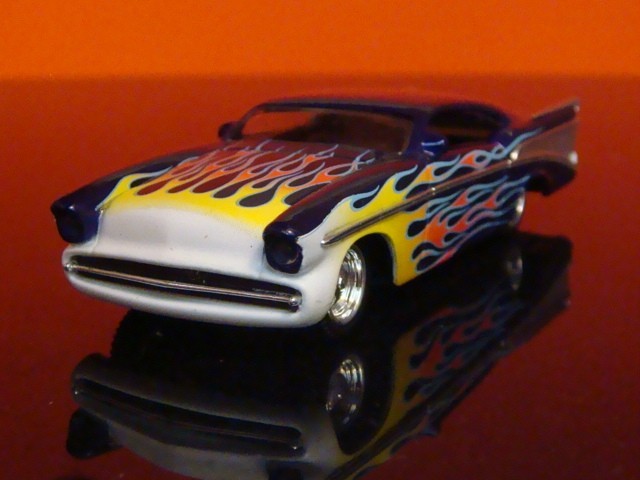 Boyd Coddington Design 1957 Chevy CheZoom 5.7L LT1 V8 Coupe 1/64 Scale ...