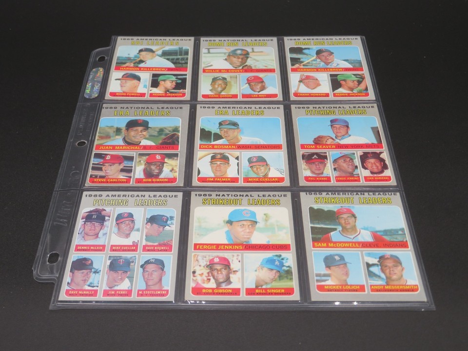 1970 Topps Baseball COMPLETE SET (#1-720) Ryan Munson Aaron Mays Rose ...