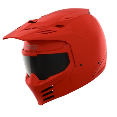 Icon 0104-3315 Elsinore Monotype Helmet XS Red | eBay