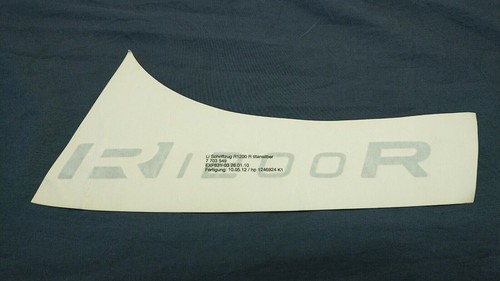 BMW R1200 R 07-14 Left "R1200 R" Lettering 51147703549 | eBay