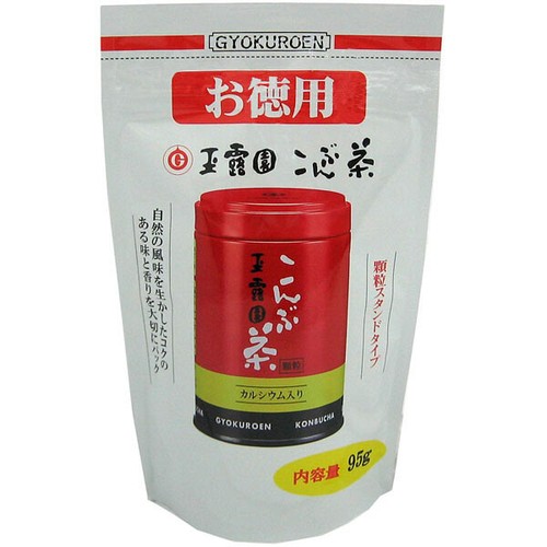 Konbucha Japanese Seaweed Tea Dry Powder Gyokuroen 95g Made in Japan ...