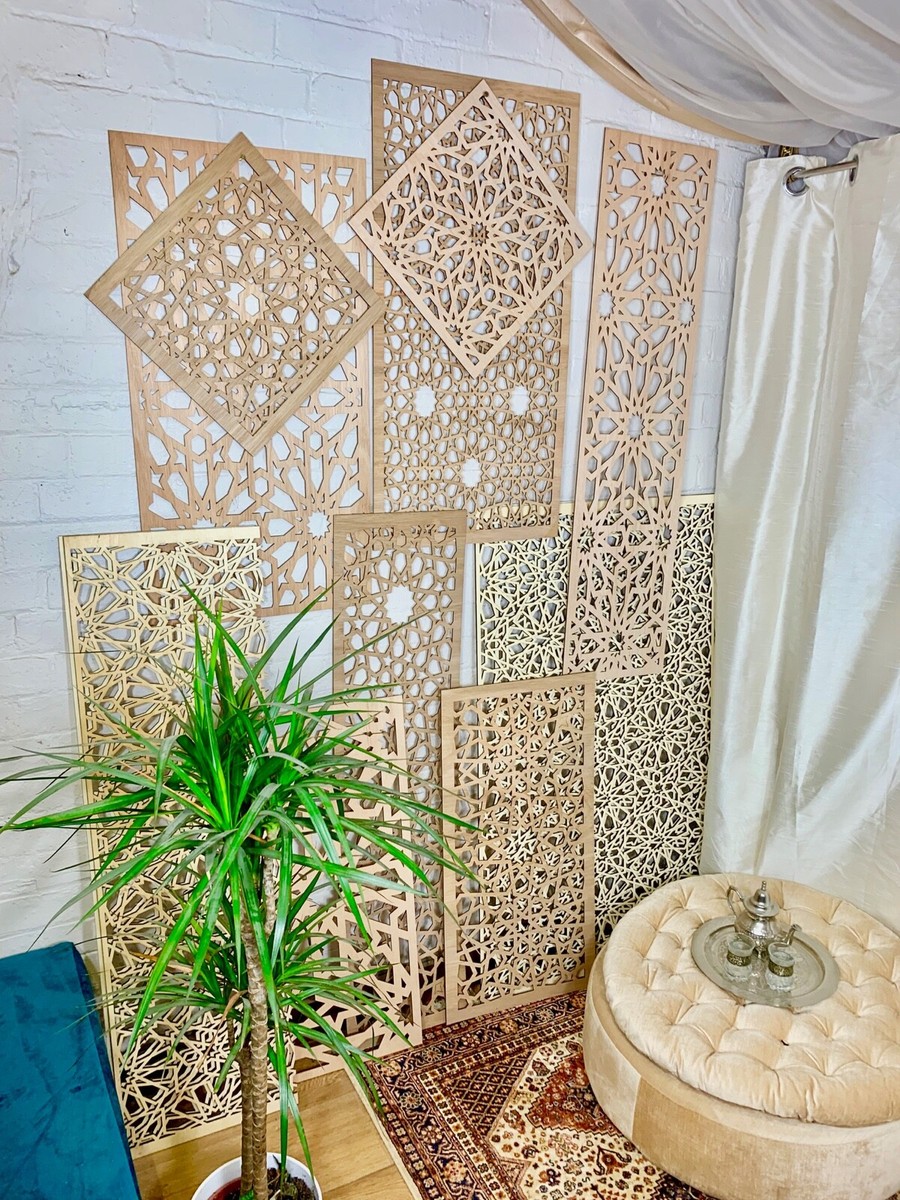 Moroccan Wood Panels Decorative Acoustic Wood Wall Panel Ideas Walls