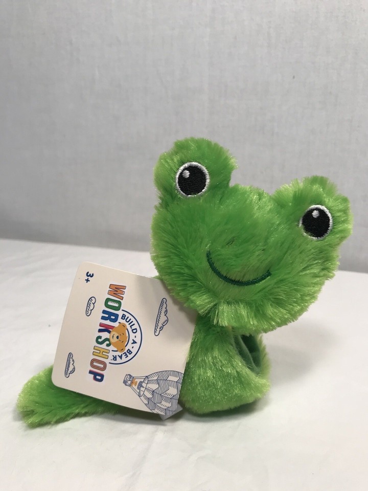 Build A Bear Workshop Mini Frog with Slap Bracelet | eBay