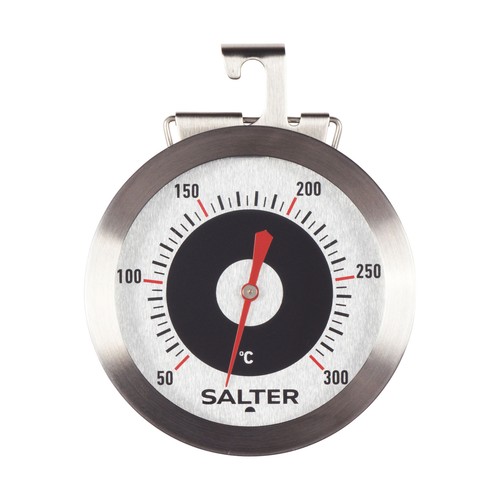 Salter Oven Thermometer Analogue Kitchen Temperature Gauge Stainless ...