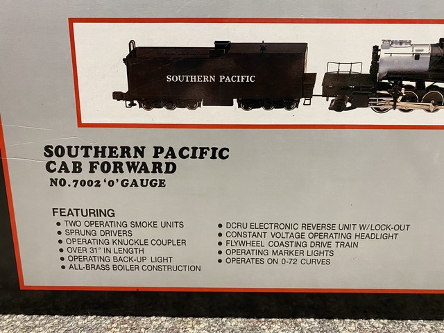 Williams Crown Edtion 7002 Southern Pacific Brass CAB Forward O Scale ...