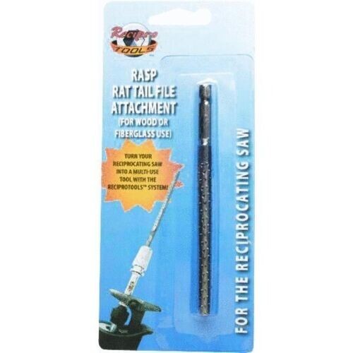 ReciproTools Rct-rtw-10 Rasp Rattail File Accessory Attachment Wood ...